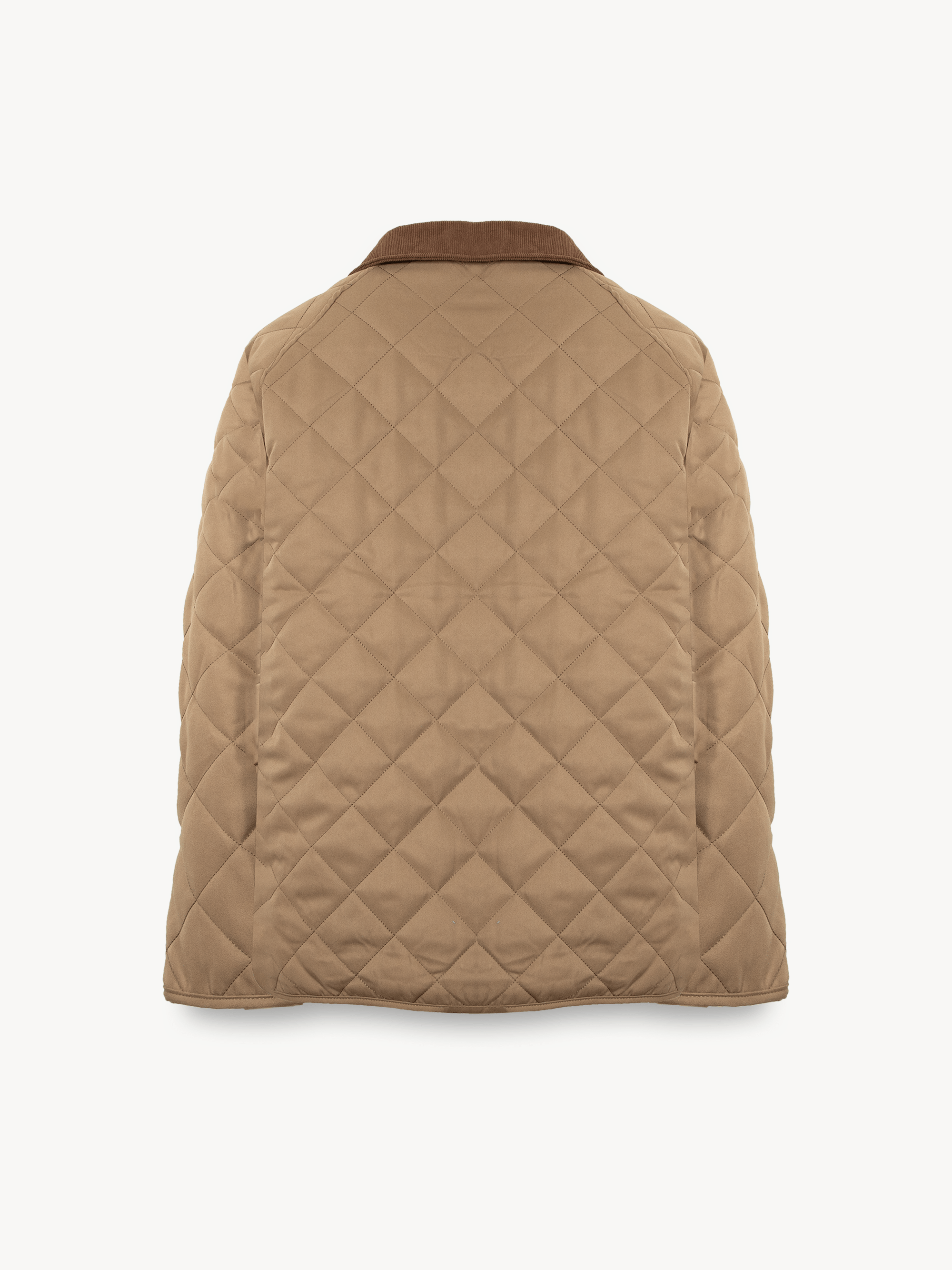 Khaki Quilting Patched Pockets Coat – Groovy Mimi